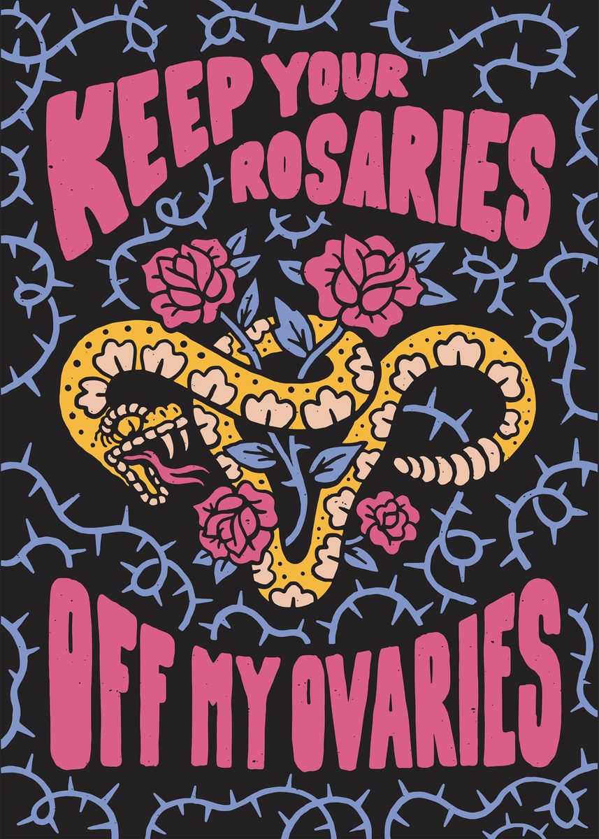 'Uterus Feminist Quote' Poster by Cool Worker | Displate