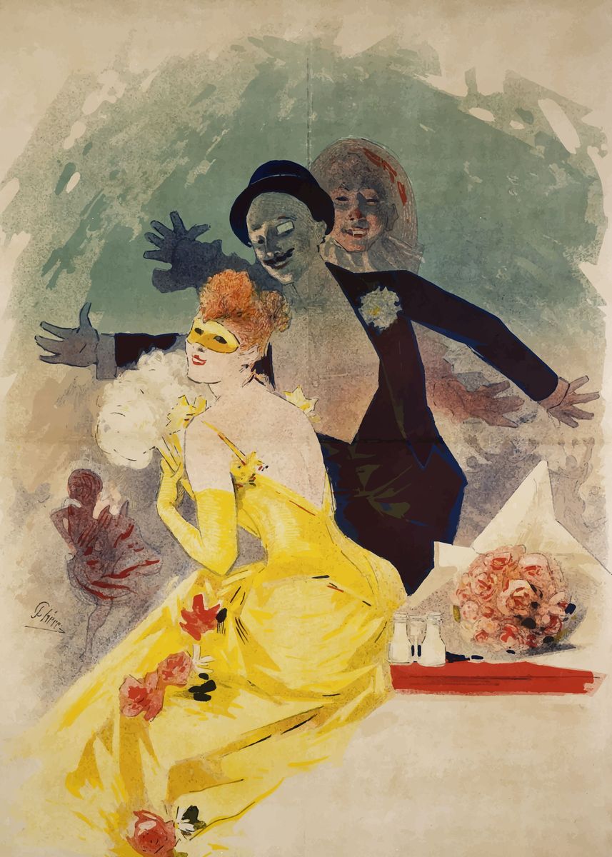 'Jules Cheret' Poster by ArtGallery | Displate