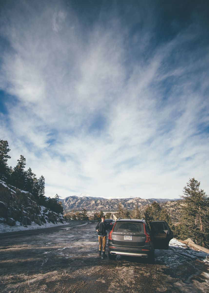 'Volvo' Poster, picture, metal print, paint by Indi Creator | Displate