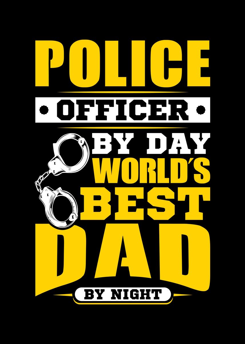 'Police Officer' Poster by Sebastian Wünsche | Displate