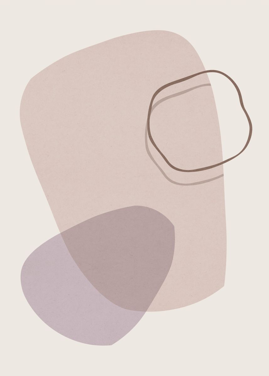 'Abstract boho 5' Poster, picture, metal print, paint by Vitor Costa ...