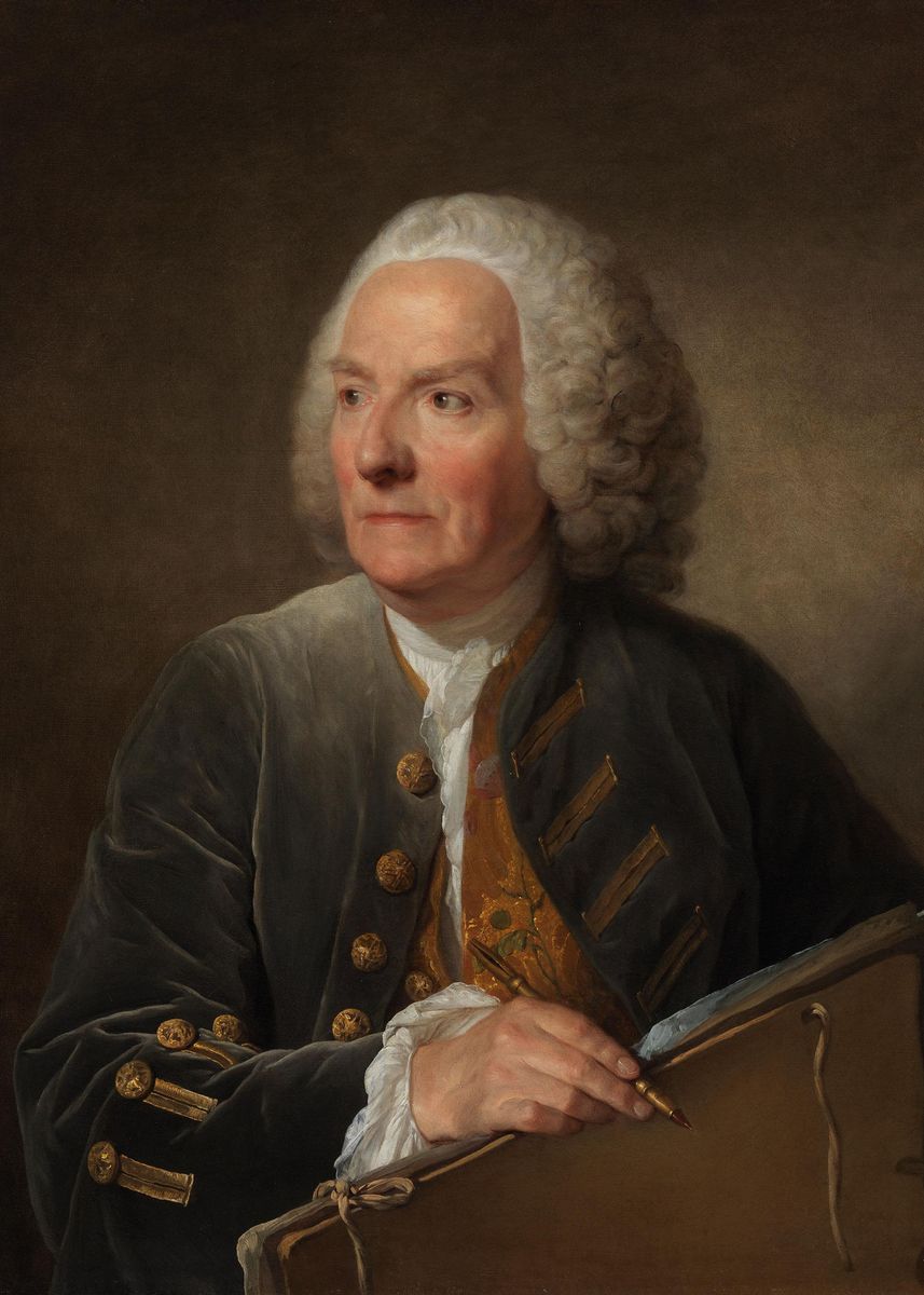 'Louis de Silvestre' Poster, picture, metal print, paint by Fabien de ...