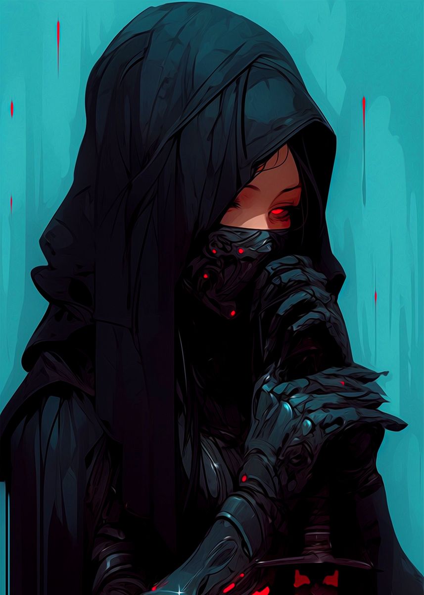 'Anime Girl' Poster by Hita Ando | Displate