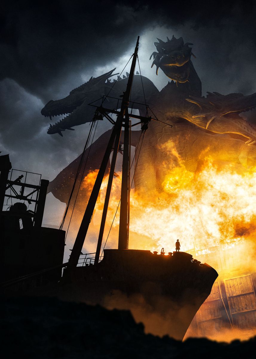 'Shipwrecked' Poster, picture, metal print, paint by Kaustav Sarkar ...