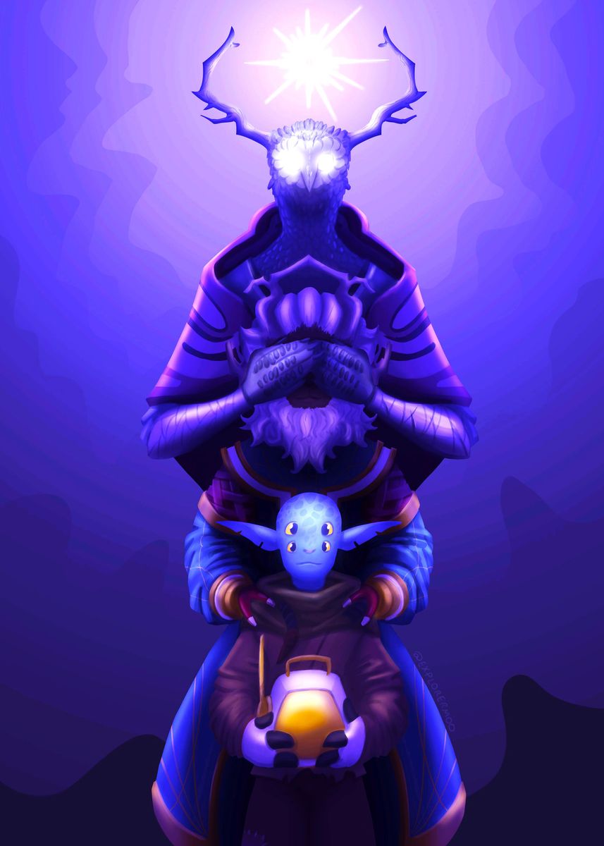 'Outer wilds' Poster, picture, metal print, paint by KT 87 creator | Displate