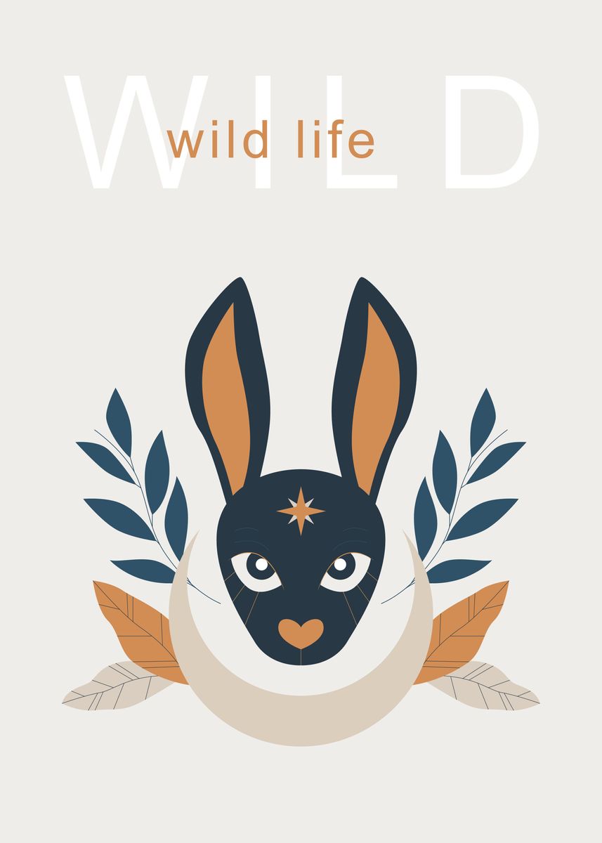 'Cute Animal' Poster, picture, metal print, paint by WallWonders art ...