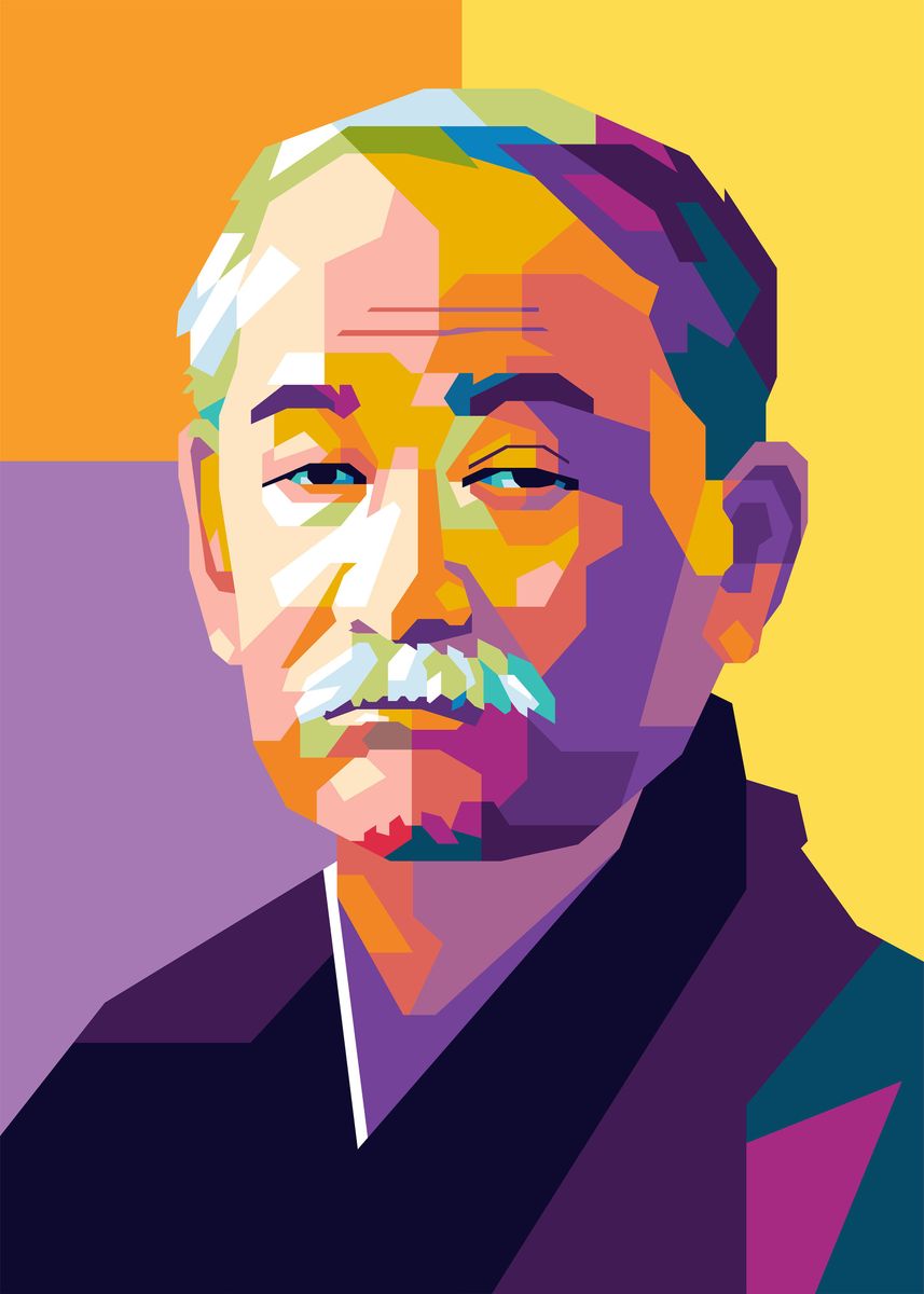 'Kano Jigoro' Poster by Indra | Displate