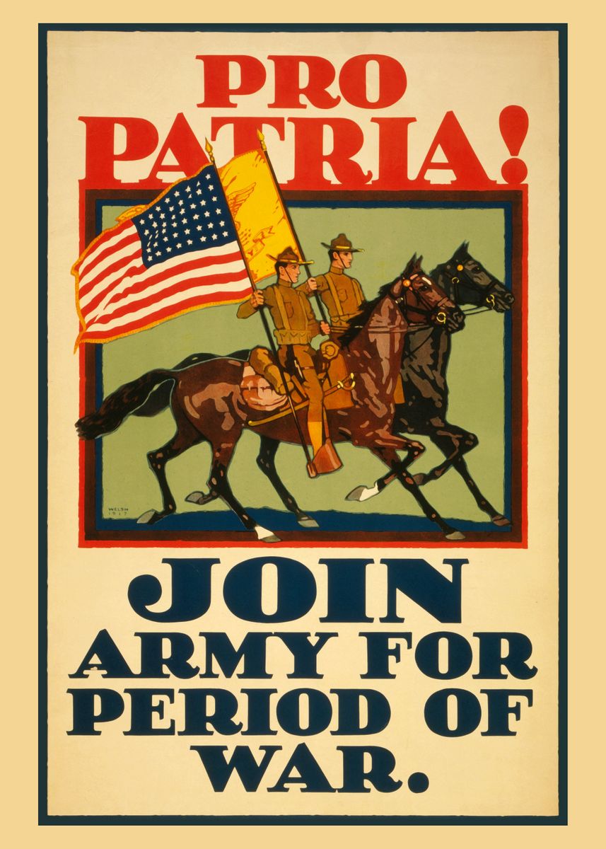 'Pro Patria' Poster, picture, metal print, paint by Broken Specter 13 ...