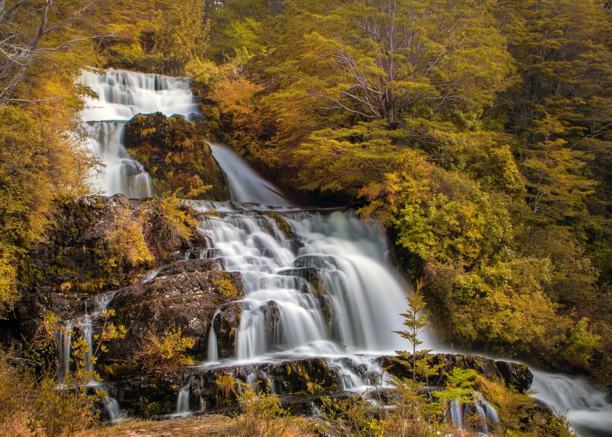 'Cascada del Toro' Poster by David Hare | Displate