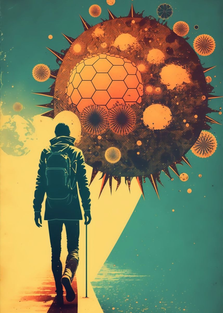 'The Virus' Poster, picture, metal print, paint by Blackman Studio ...