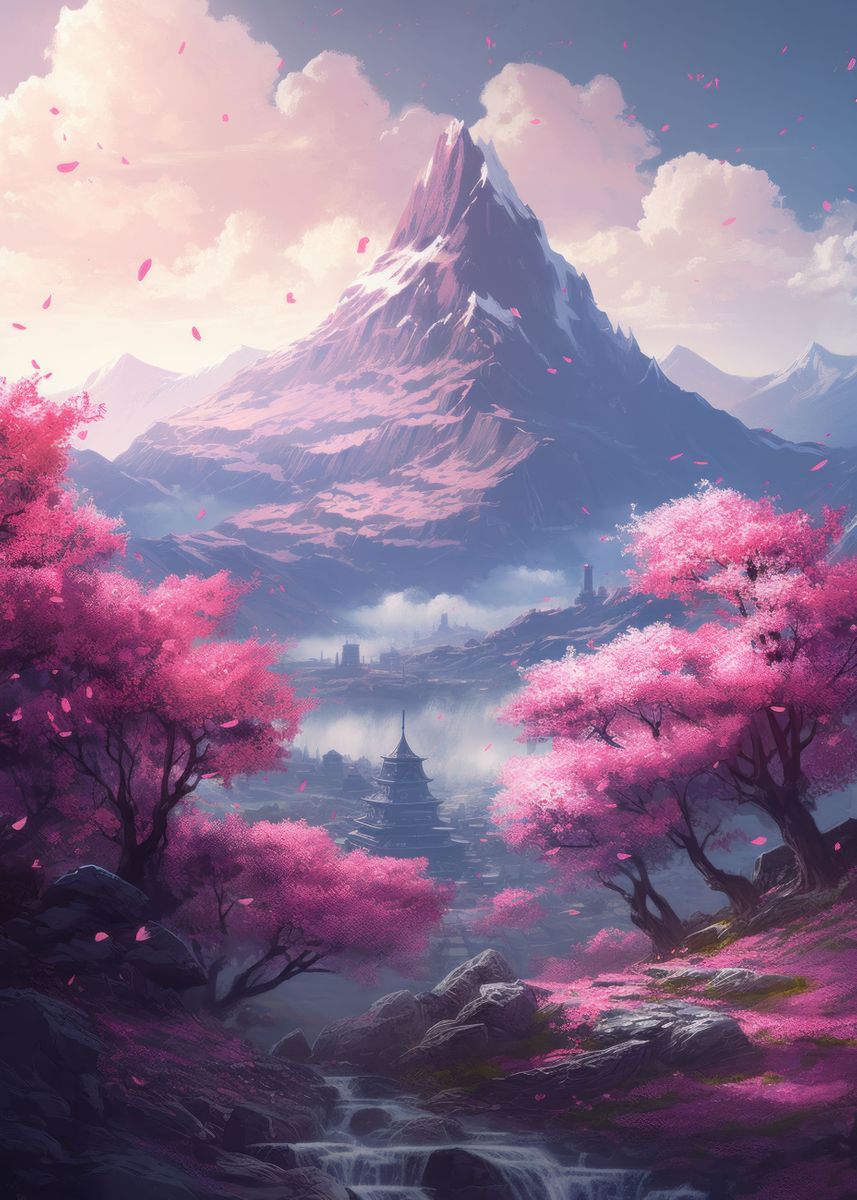 'Japanese Dream' Poster, picture, metal print, paint by BnWDesigner ...