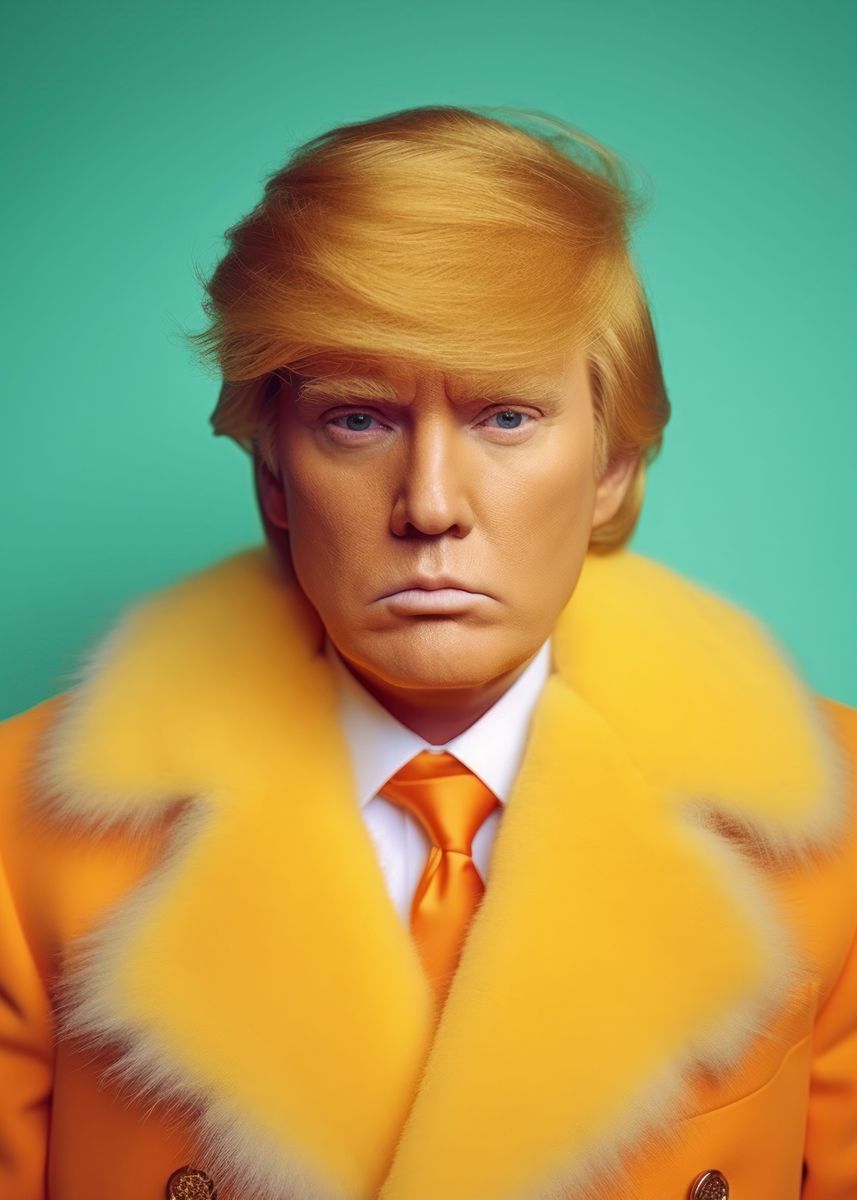 'Donald Trump Fashion Art' Poster, picture, metal print, paint by ...