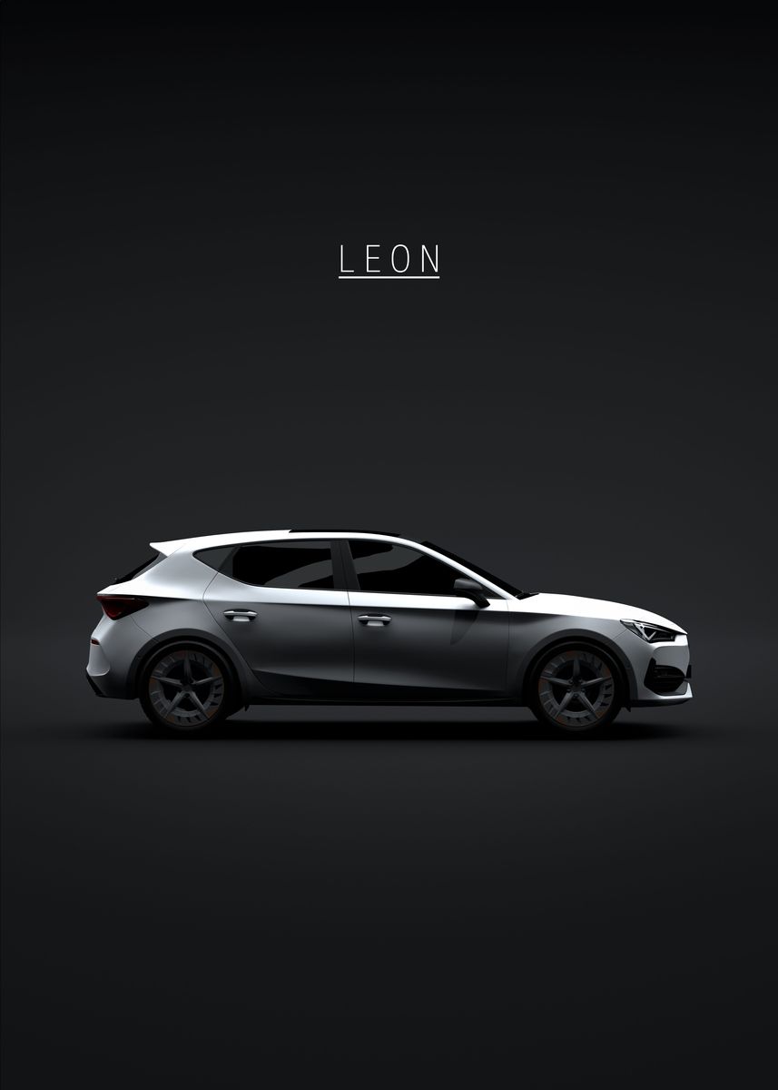 'Leon 2021 White' Poster by 21 MXM | Displate