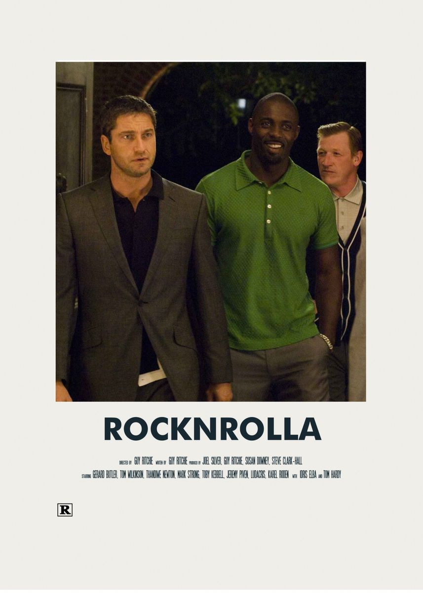'rock n rolla' Poster, picture, metal print, paint by The Artnesia ...