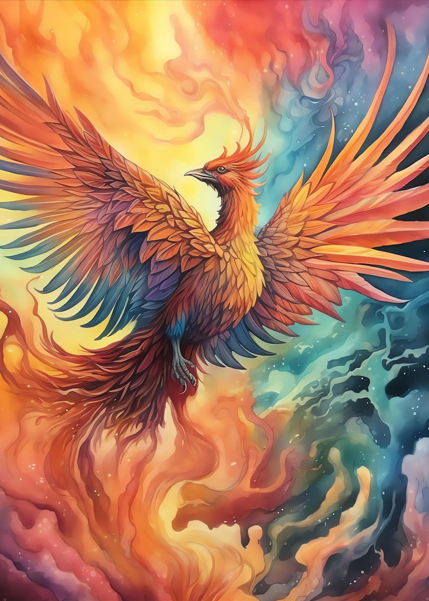 'Kings Fire' Poster, picture, metal print, paint by Gokan Redoulse ...