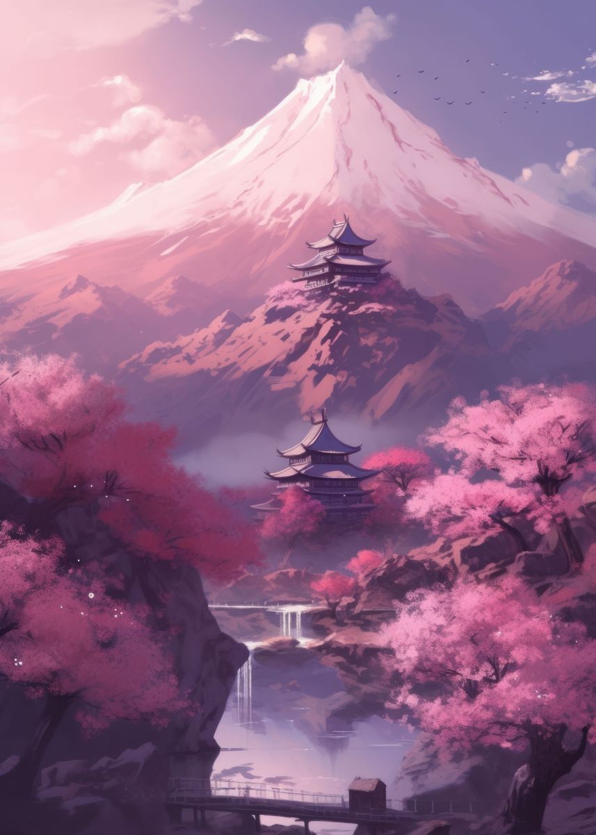 'Japanese Dream' Poster, picture, metal print, paint by BnWDesigner ...