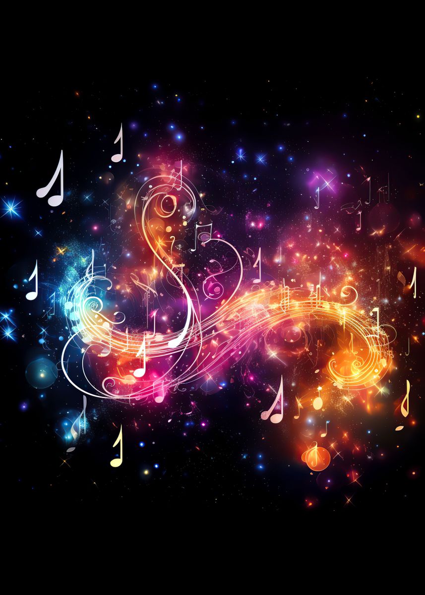 'Note Music' Poster by Childs Space | Displate