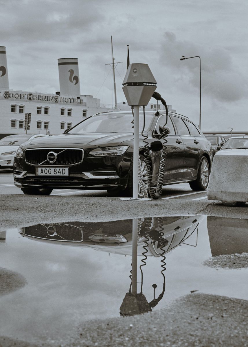 'Volvo' Poster, picture, metal print, paint by Indi Creator | Displate