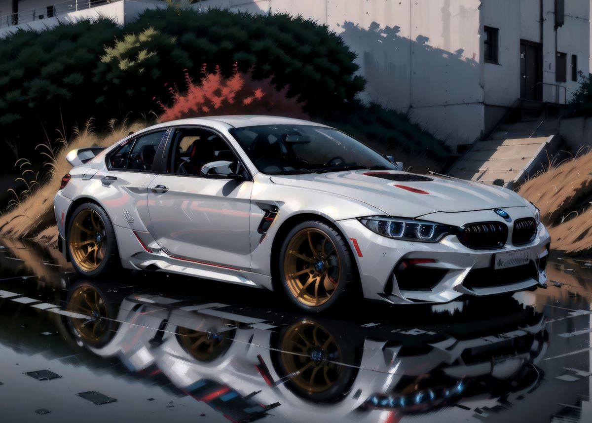 'Bmw m5' Poster by FotoKonzepte | Displate