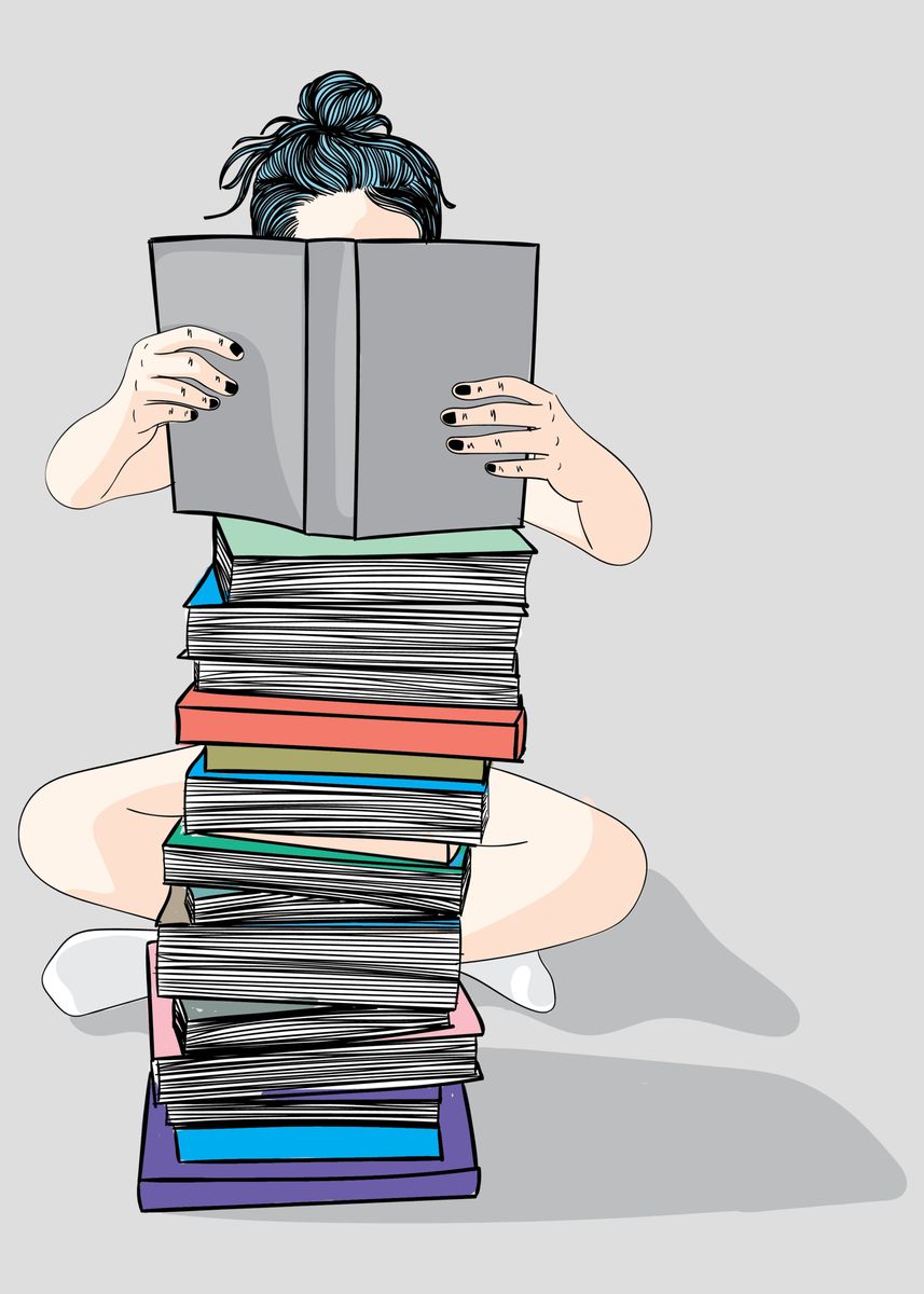 'The Children Study Hard' Poster, picture, metal print, paint by Aswad ...