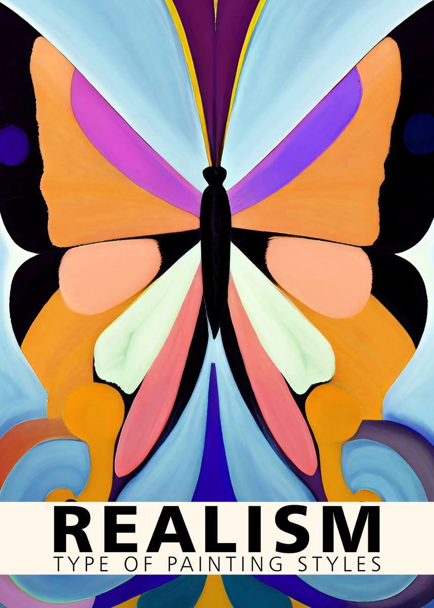 'Realism Style Poster' Poster, picture, metal print, paint by ...