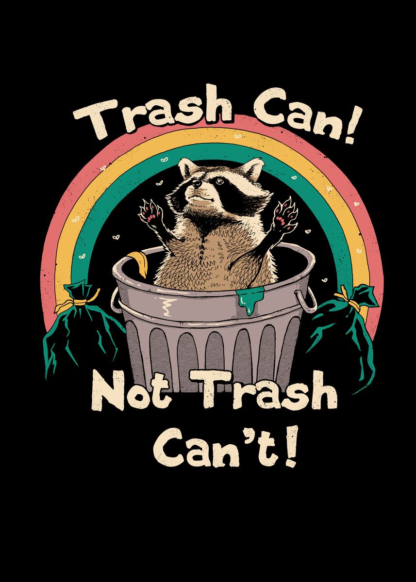 'Trash Talker' Poster, picture, metal print, paint by vp trinidad ...