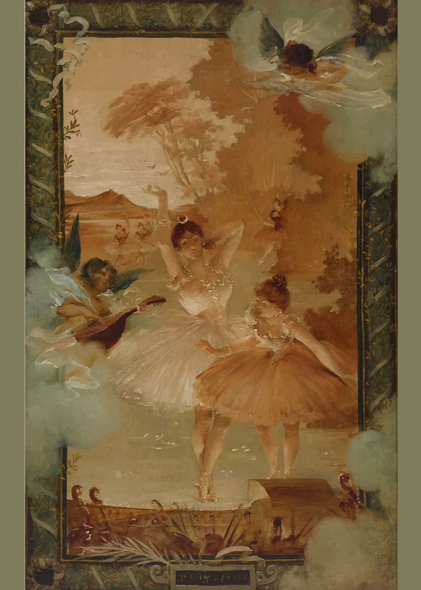 'Jules Cheret' Poster, picture, metal print, paint by ArtGallery | Displate