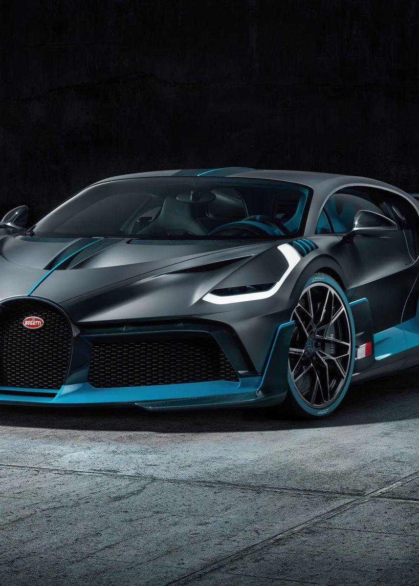 'Bugatti' Poster, picture, metal print, paint by Richard Art | Displate