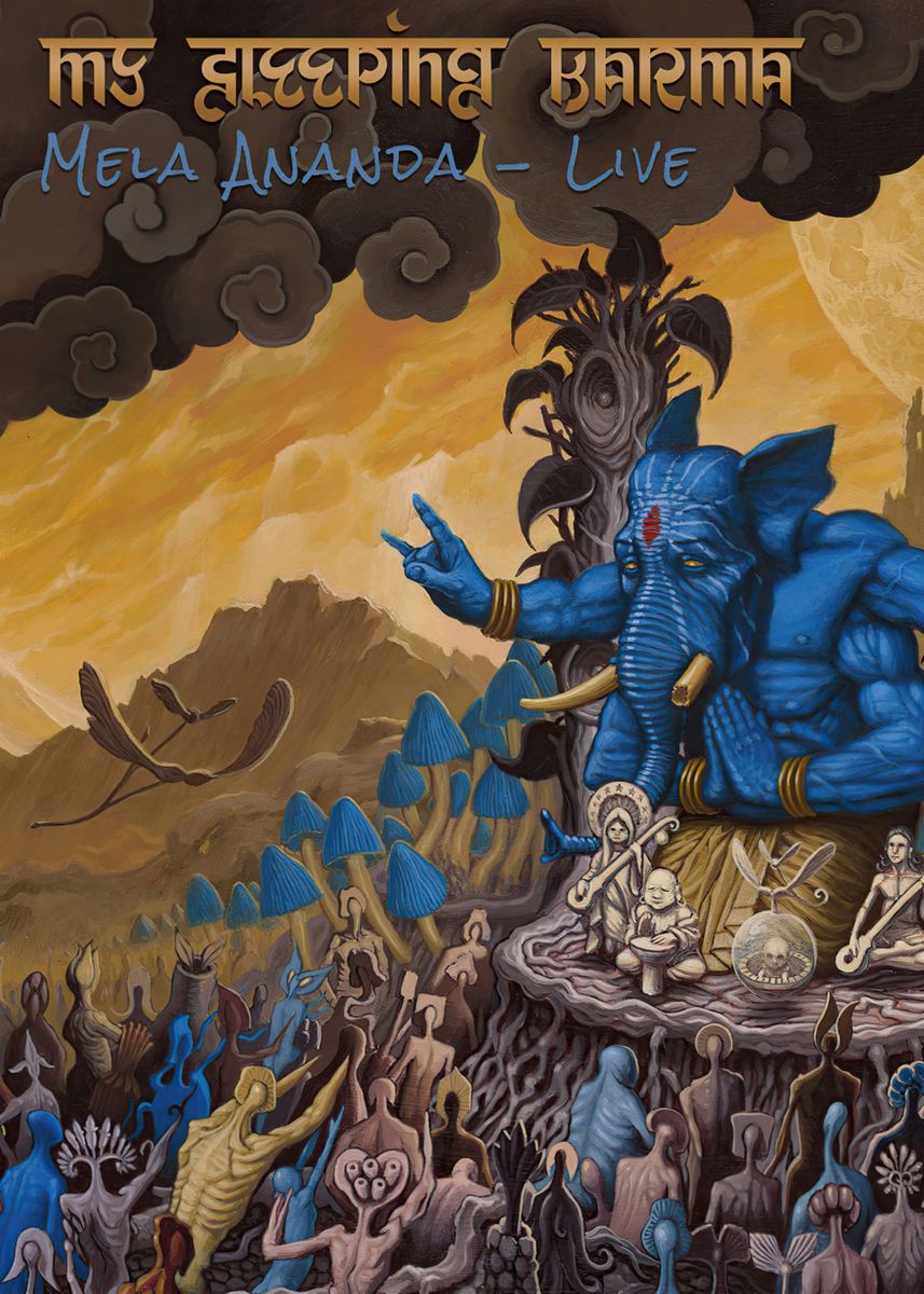 'My Sleeping Karma' Poster, picture, metal print, paint by Hiruka ...