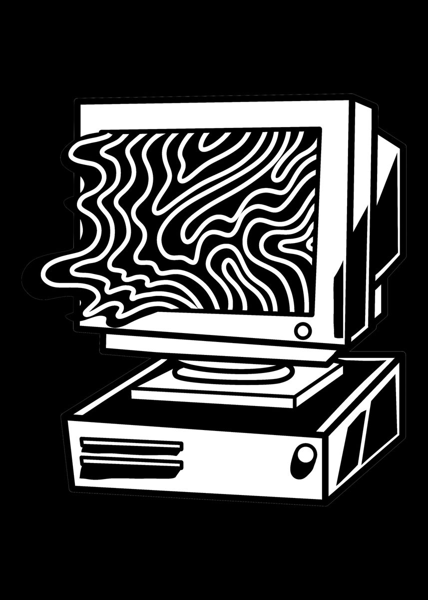 'Programmer Coder' Poster, picture, metal print, paint by CrazySquirrel ...