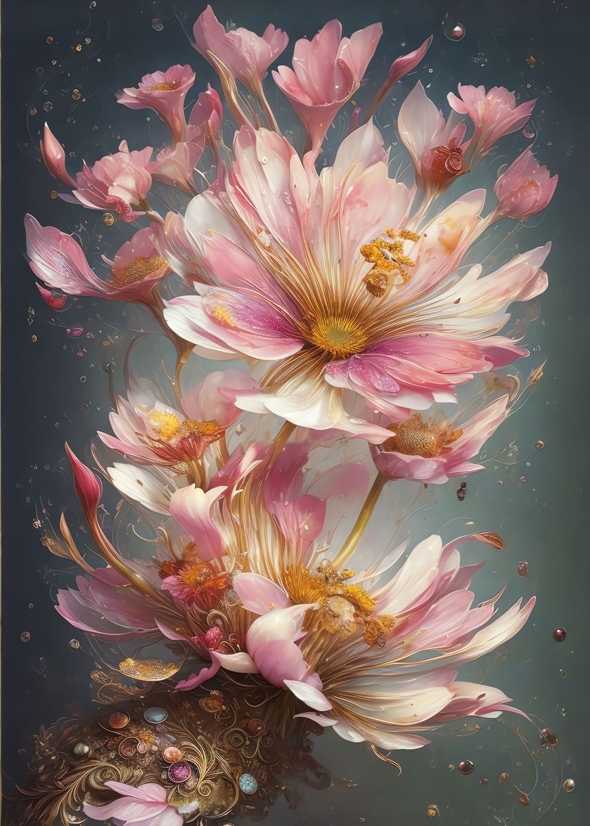 'Raflesia Flower' Poster by Alex Bayu | Displate