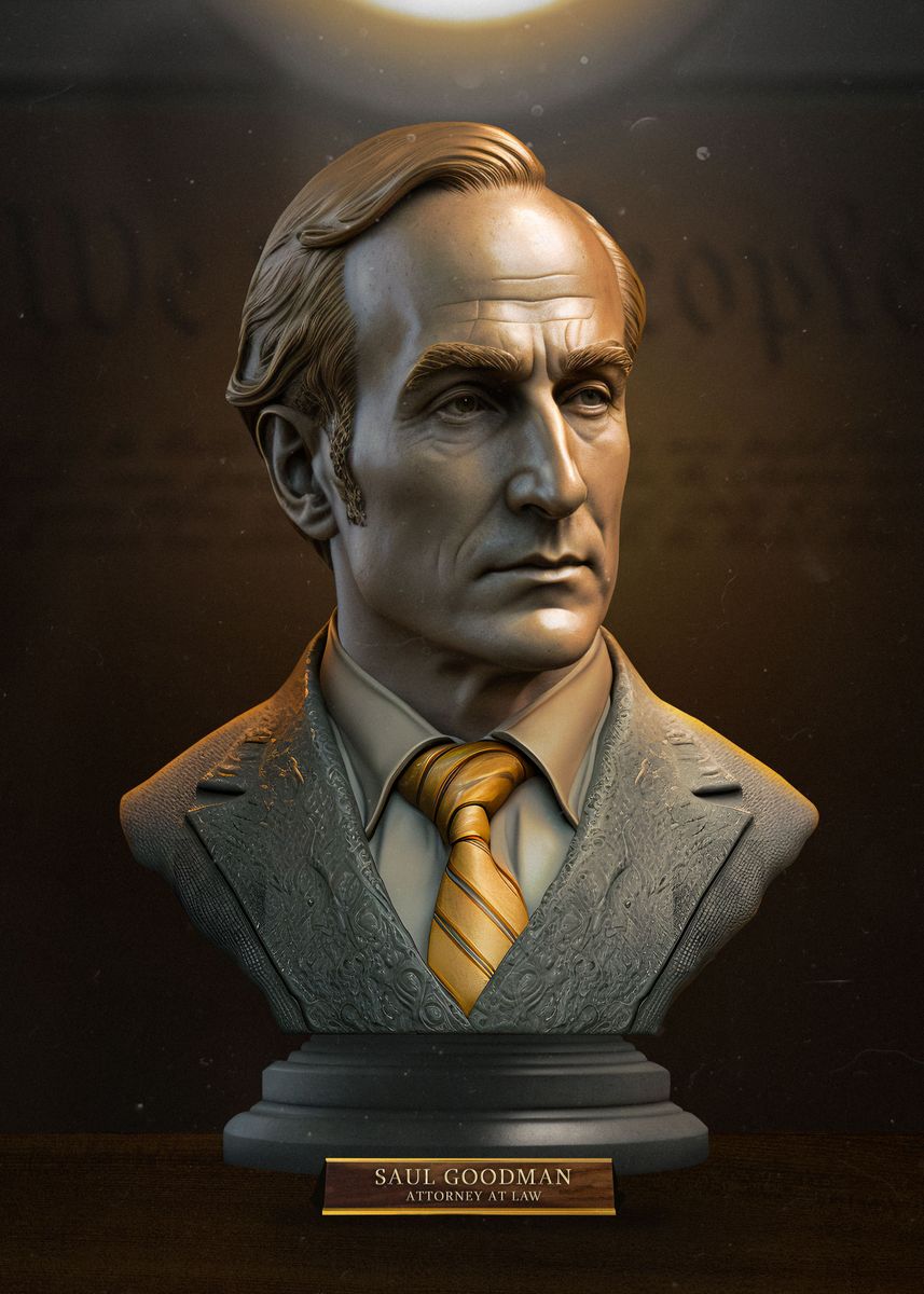 'Better Call Goodman' Poster, picture, metal print, paint by Sorin Ilie ...