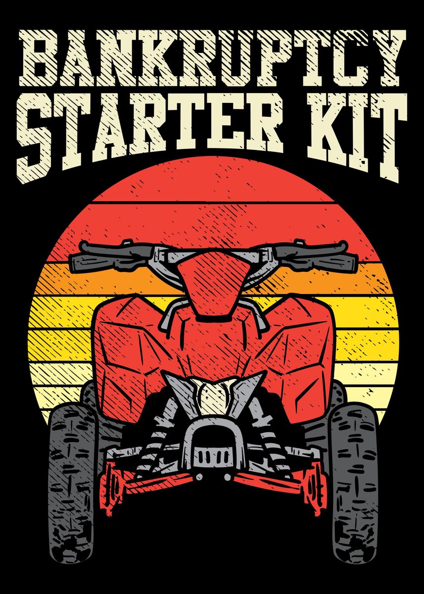 'Utv Atv Riding Quad Bike' Poster, picture, metal print, paint by ...