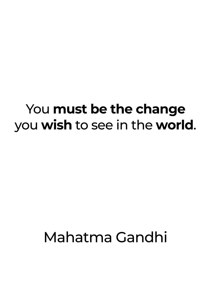 'Reflection Quote Poster ' Poster by Jimmy Punchline | Displate