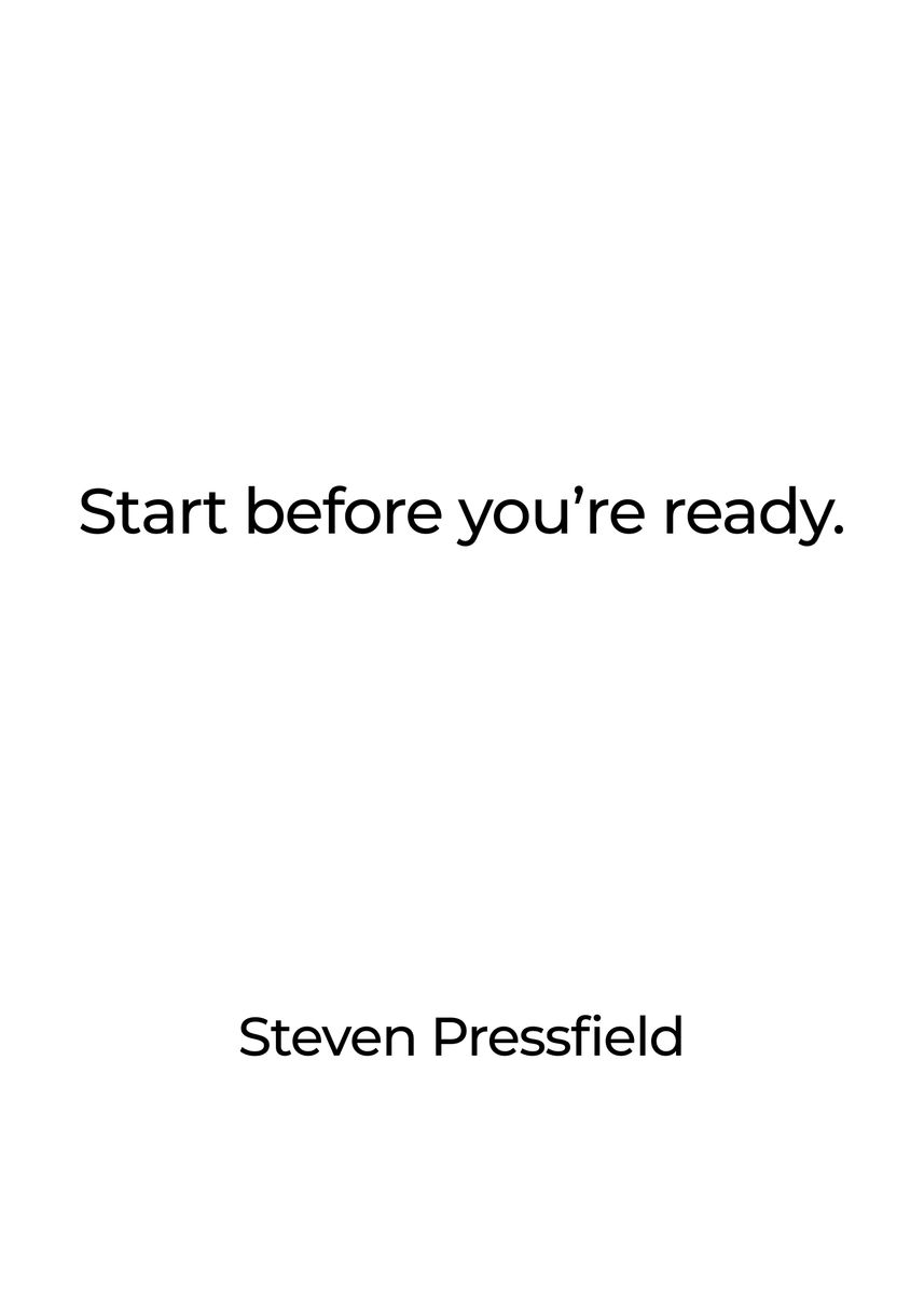 'Reflection Quote Poster ' Poster, picture, metal print, paint by Jimmy ...