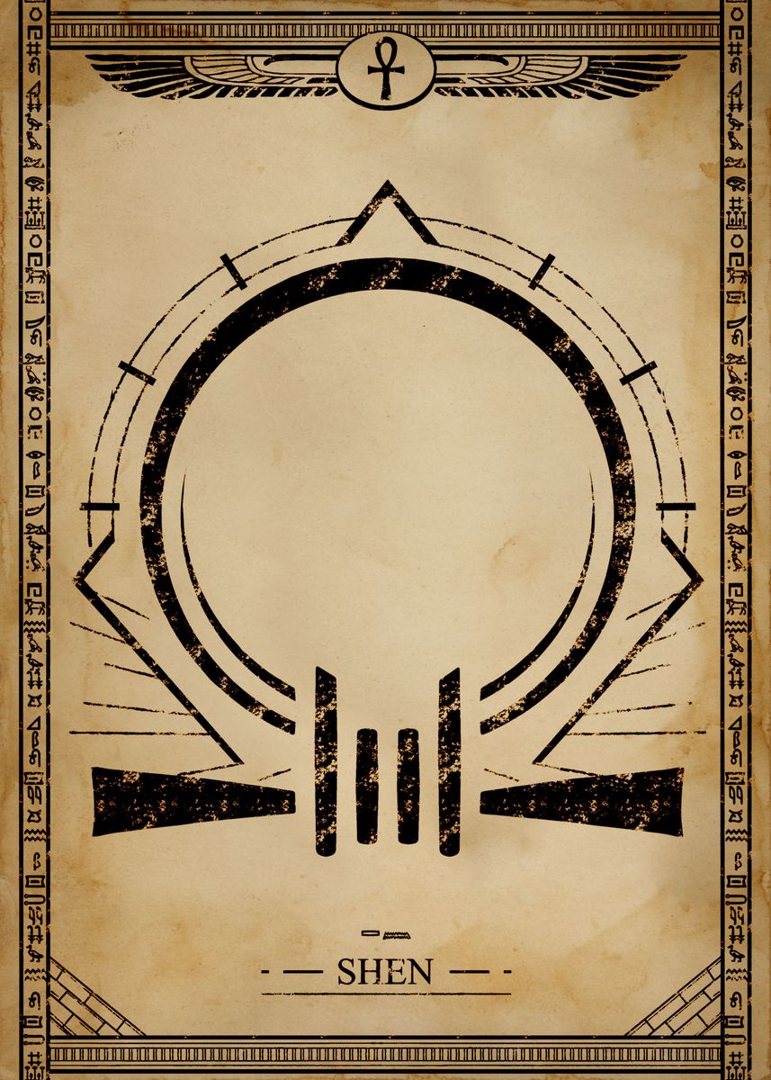 'Shen' Poster, picture, metal print, paint by Geometrical Helianthus ...