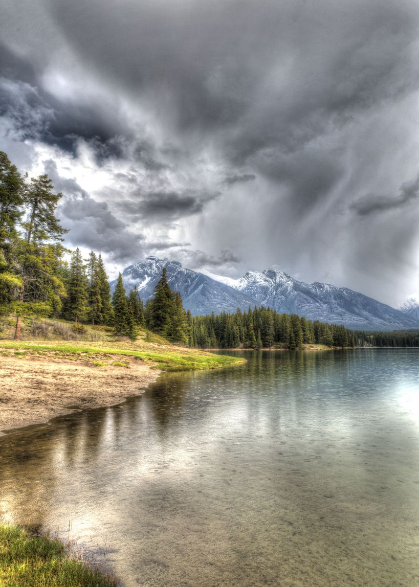 'Johnson Lake 3' Poster by Jeff Sprigg | Displate