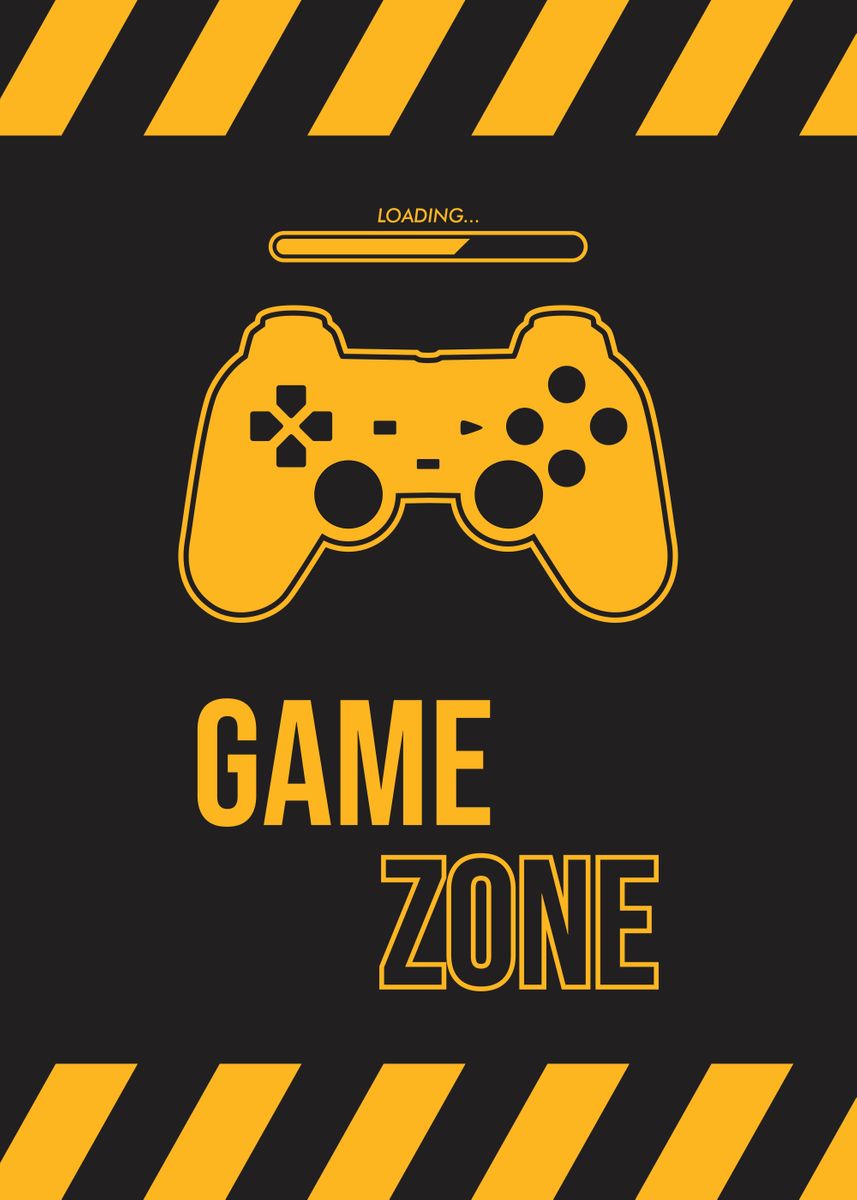 'Game Zone' Poster, picture, metal print, paint by Rian setiadi | Displate