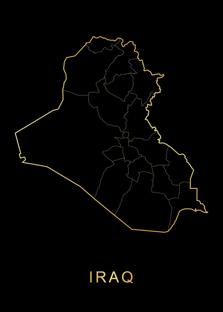 'Iraq' Poster by Deeo | Displate