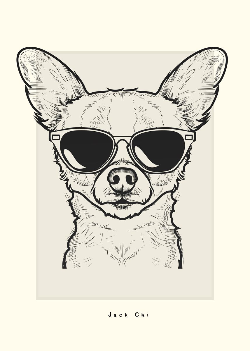 'Jack Chi Illustration' Poster, picture, metal print, paint by Rafael ...