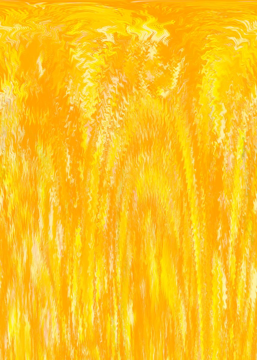 'Yellow Rare Effects 20' Poster, picture, metal print, paint by Gani ...