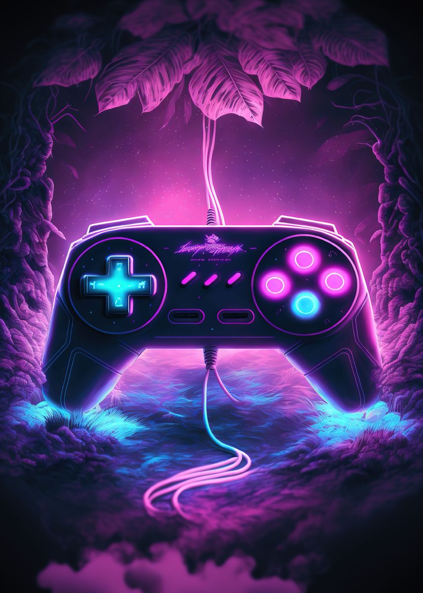 'Gaming Controller' Poster by Ander HaRRy | Displate