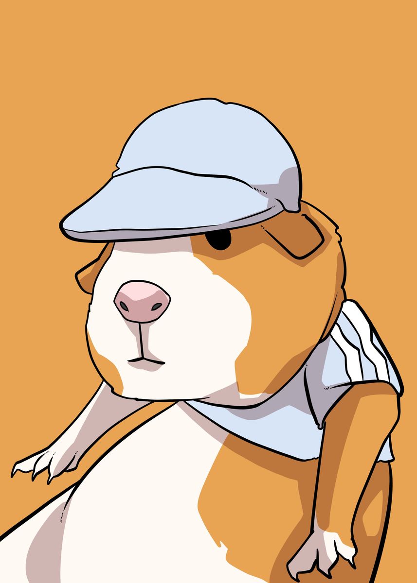 'cute hamsters' Poster by hafis ardiansyah | Displate