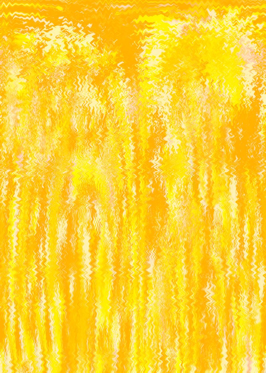 'Yellow Rare Effects 14' Poster, picture, metal print, paint by Gani ...