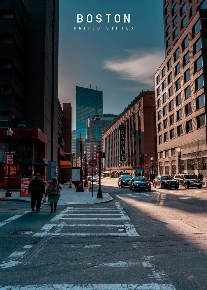 'Boston ' Poster by Big City | Displate