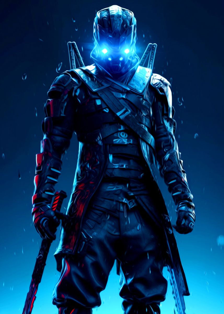 'Fantasy Warrior' Poster, picture, metal print, paint by Uranus Artist ...