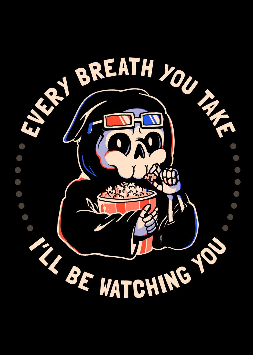 'Watching You ' Poster, picture, metal print, paint by Eduardo Ely ...