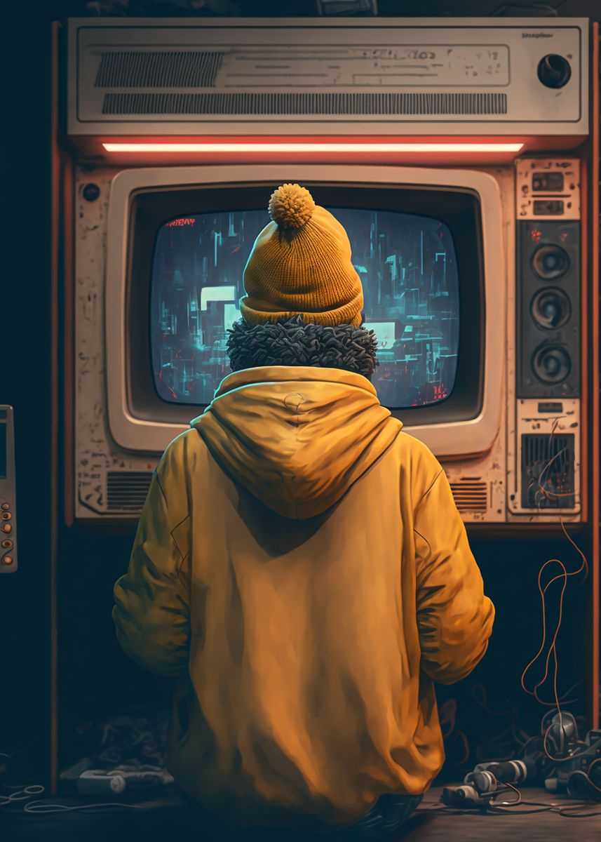 'Real arcade gaming' Poster, picture, metal print, paint by Creative YS ...