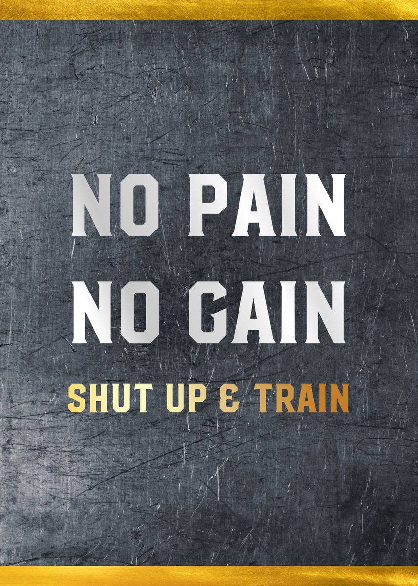 'successful motivation' Poster, picture, metal print, paint by ...