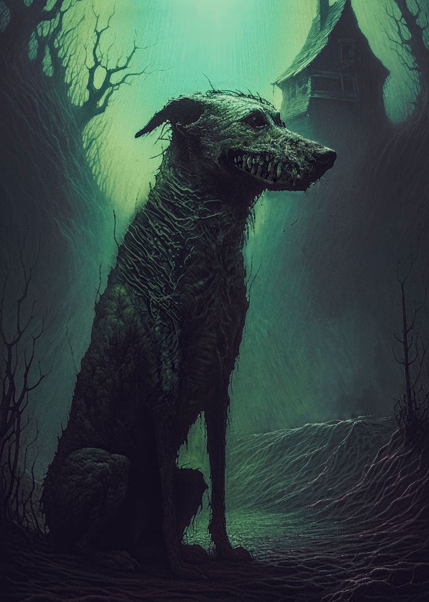'Feral' Poster, picture, metal print, paint by AndrejZT | Displate